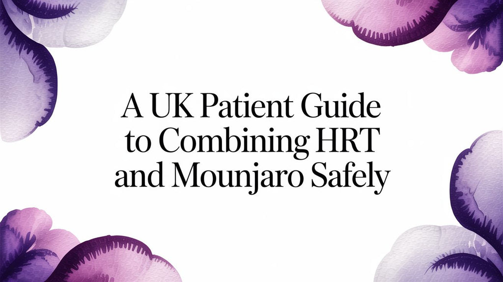 A UK Patient Guide to Combining HRT and Mounjaro Safely – Trim